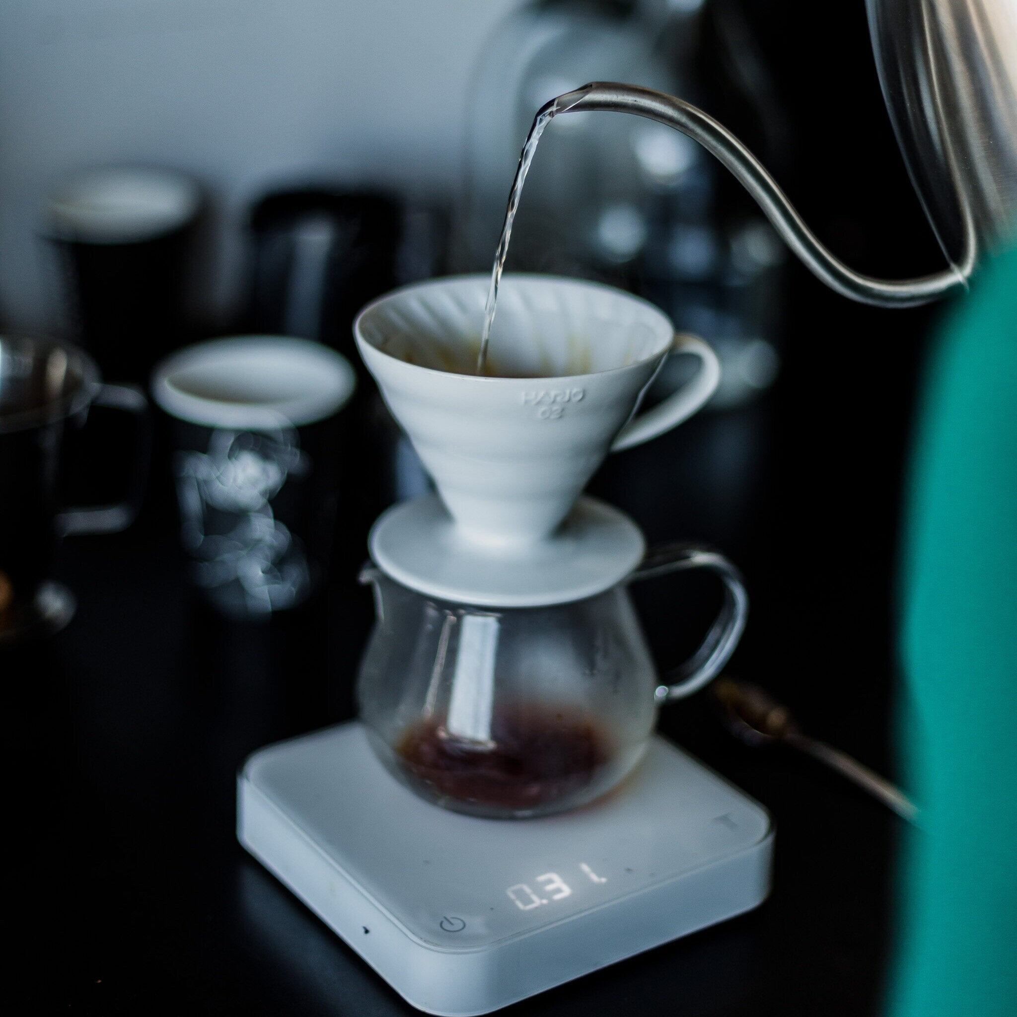 Hario V60 Dripper | Ceramic White – Grouch and Co Coffee Roasters
