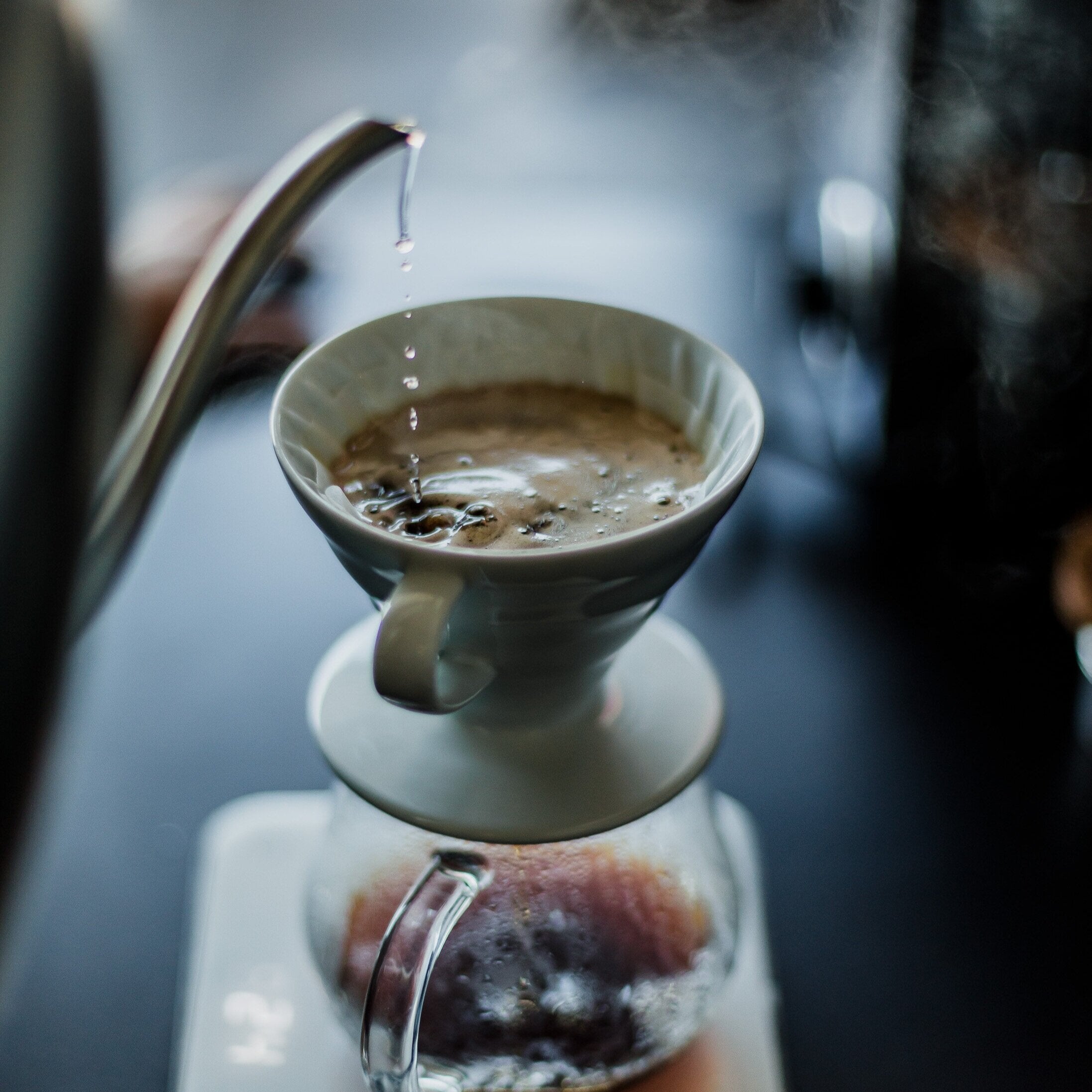 Hario V60 Dripper | Ceramic White – Grouch and Co Coffee Roasters